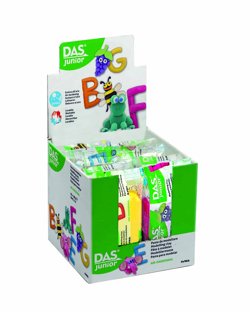 DAS Junior 10x100 g - 259 DKK - Lufttørende ler - Skabmere.dk